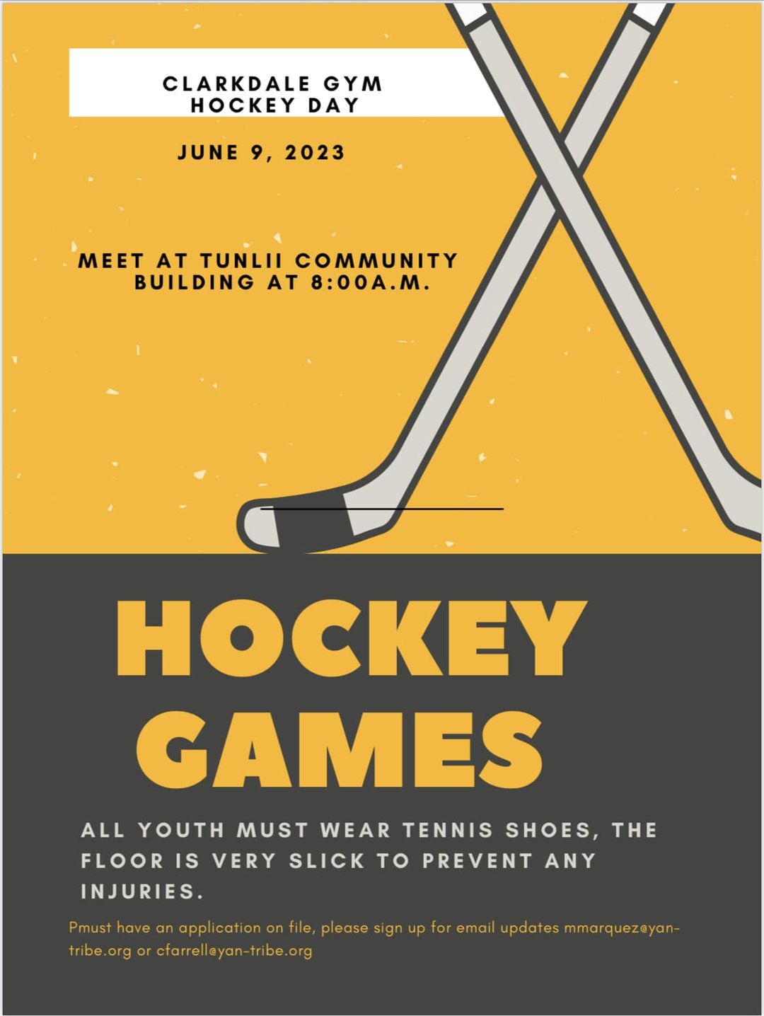 Hockey Games – June 9th – Yavapai-Apache Nation