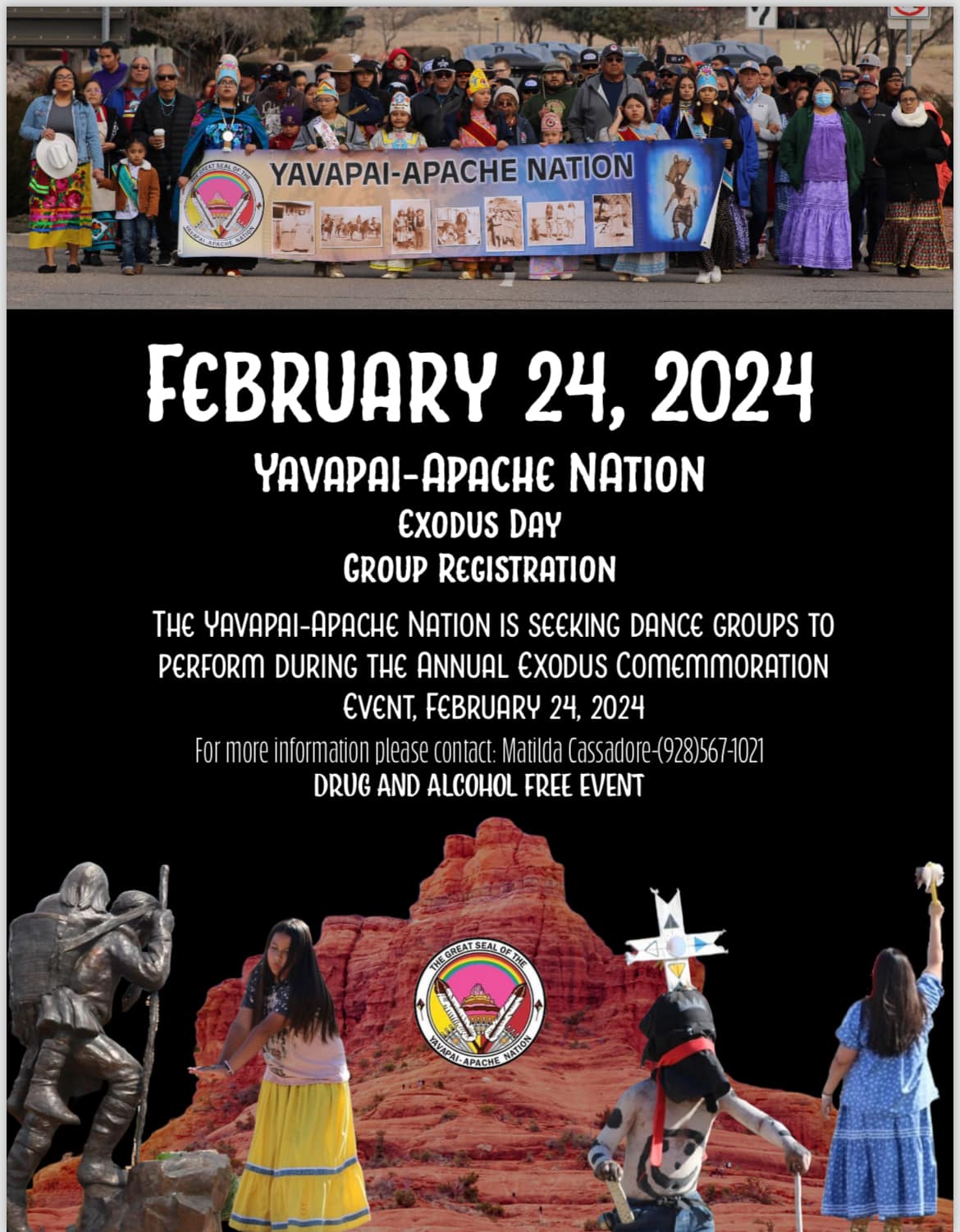 Exodus Day Dance Group Registration – Yavapai-Apache Nation