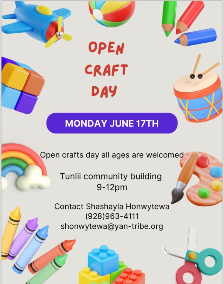 Open Craft Day – Yavapai-Apache Nation