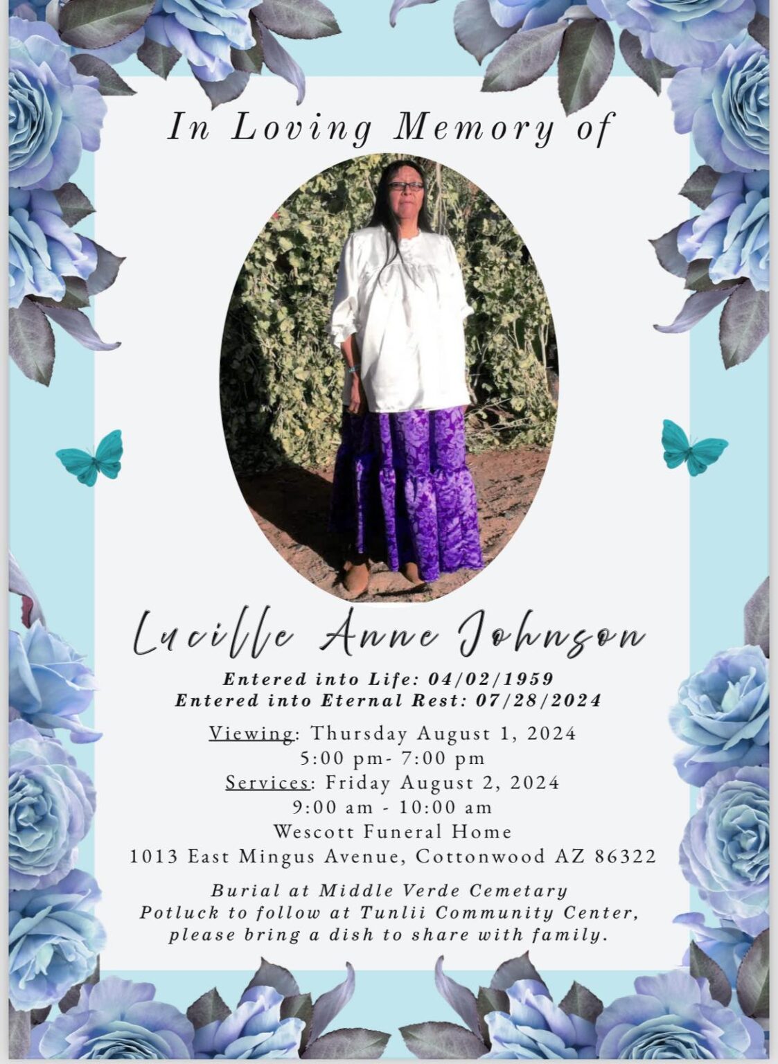 In Loving Memory – Yavapai-Apache Nation