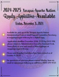 𝐘𝐚𝐯𝐚𝐩𝐚𝐢-𝐀𝐩𝐚𝐜𝐡𝐞 𝐍𝐚𝐭𝐢𝐨𝐧 𝐑𝐨𝐲𝐚𝐥𝐭𝐲 𝐀𝐩𝐩𝐥𝐢𝐜𝐚𝐭𝐢𝐨𝐧𝐬 𝐀𝐯𝐚𝐢𝐥𝐚𝐛𝐥𝐞 𝐓𝐨day – Yavapai-Apache Nation