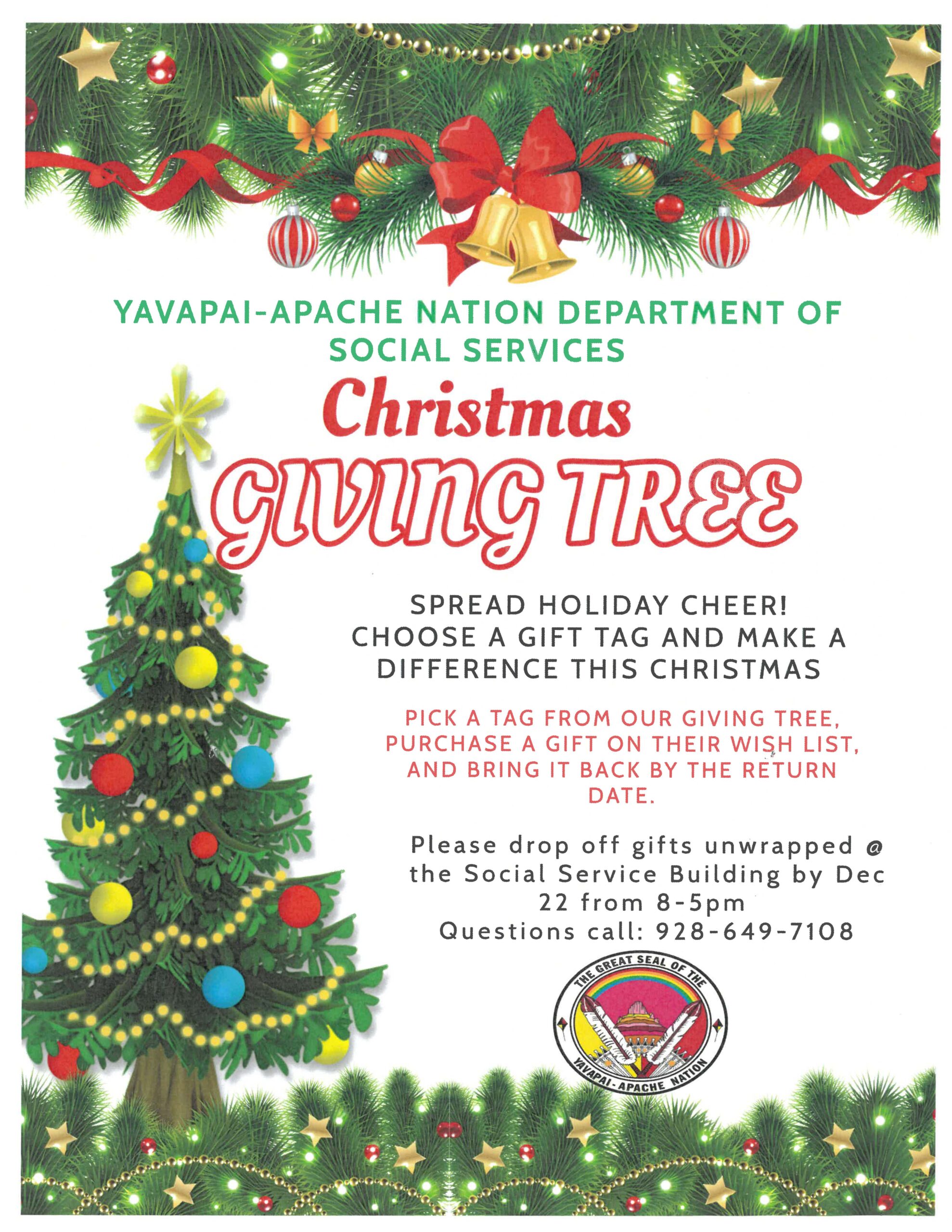 🎄 Christmas Giving Tree – Now Available at the Administration Building ...